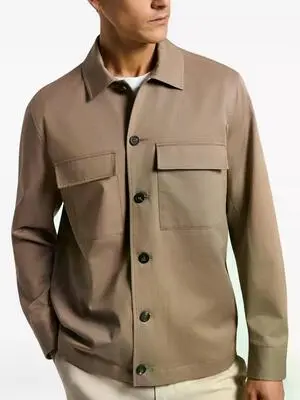 Peserico Pocket Jacket - Neutrals