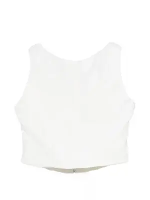 Giuseppe Di Morabito V-neck Corset Top