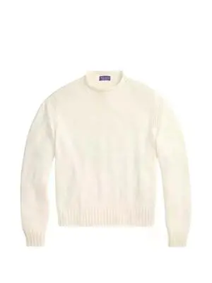 Ralph Lauren Purple Label Roll-neck Cotton Sweater - Neutrals