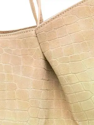 ELLEME Dimple Crocodile-effect Tote Bag