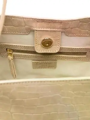 ELLEME Dimple Crocodile-effect Tote Bag