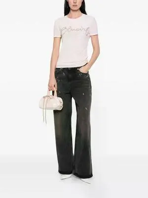 BLUGIRL Crystal-embellished T-shirt