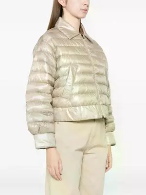 Herno Polo-collar Padded Jacket - Neutrals