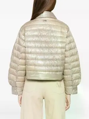Herno Polo-collar Padded Jacket - Neutrals