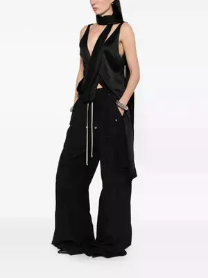 Rick Owens Drawstring Pocket Trousers - Black