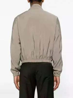 Emporio Armani Zip-up Jacket - Brown