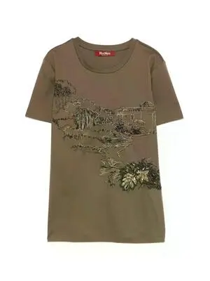 Max Mara Embellished T-shirt