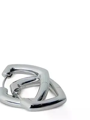 Tom Wood Square-shape Earrings - Silver