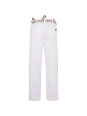 MAGLIANO Belted Trousers - White