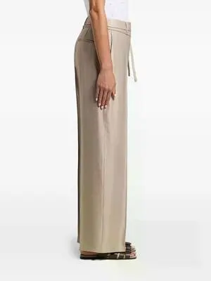 Peserico Tie-belt Palazzo Pants