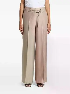 Peserico Tie-belt Palazzo Pants