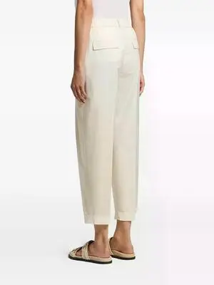 Peserico Pleated Turn-up Trousers