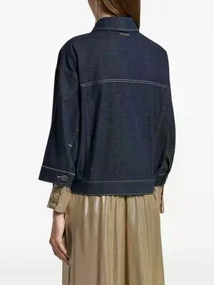 Peserico Flap-pocket Jacket - Blue