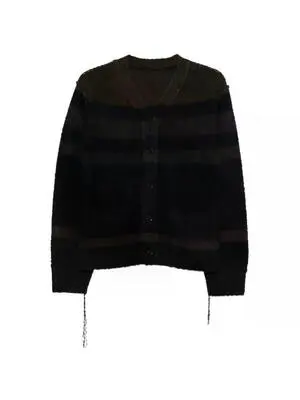 Sacai Ribbed Cardigans For Men
