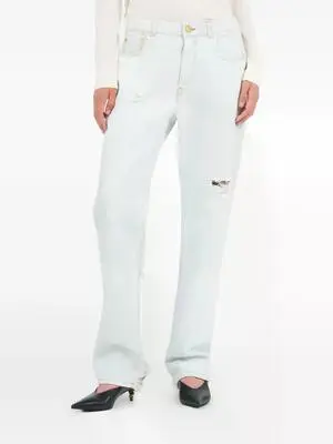 Roberto Cavalli Distressed Detail Jeans