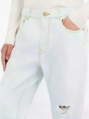 Roberto Cavalli Distressed Detail Jeans