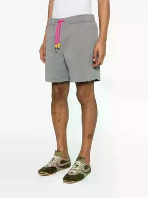 Casablanca Logo-pattern Shorts - Grey