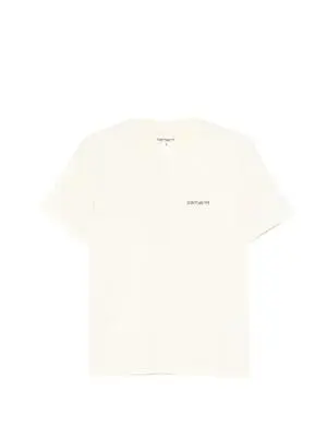 Carhartt Work In Progress Script Logo-embroidered T-shirt