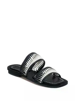 Bernardo Andorra Strap Sandals - Black