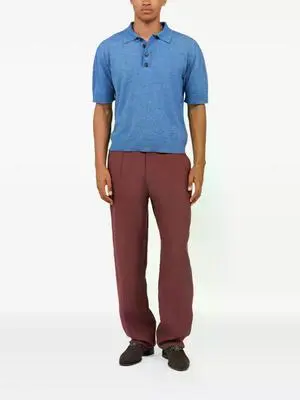 Roberto Cavalli Logo-embroidered Polo Shirt