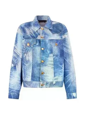 Roberto Cavalli Patchwork Denim Jacket