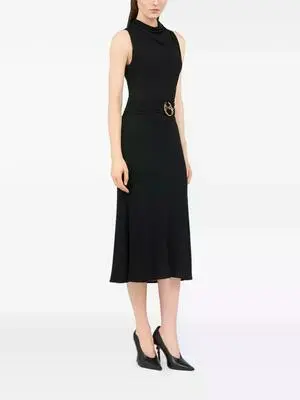 Roberto Cavalli Snake-detail Midi Dress