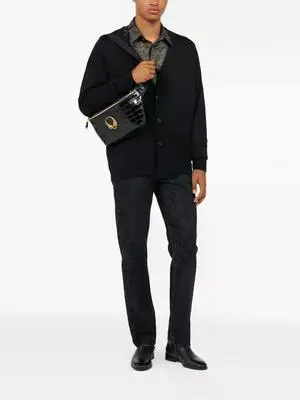 Roberto Cavalli Patterned Button-up Cardigan