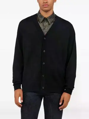 Roberto Cavalli Patterned Button-up Cardigan