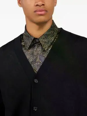 Roberto Cavalli Patterned Button-up Cardigan