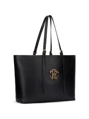 Roberto Cavalli Logo-applique Tote Bag
