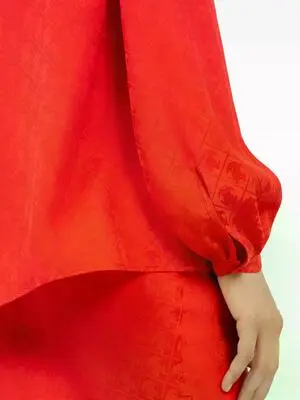 Roberto Cavalli Cut-out Detail Blouse