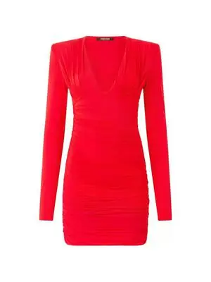 Roberto Cavalli V Neck Cocktail Dresses