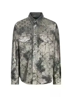 Roberto Cavalli Monogram-print Shirt