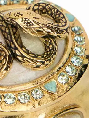 Roberto Cavalli Snake And Gemstone Ring