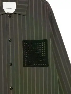Nanushka Jelmer Striped Shirt