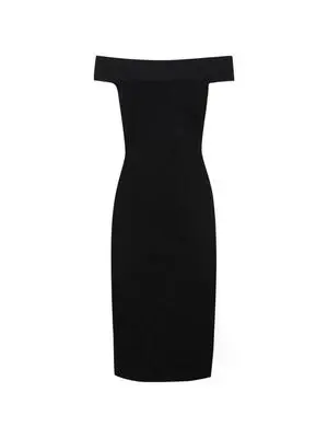 Alexander McQueen Off-shoulder Dress