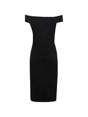 Alexander McQueen Off-shoulder Dress