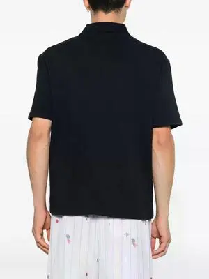 Loewe Embroidered-logo Polo Shirt - Blue