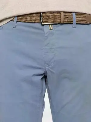 Jacob Cohen Logo-patch Trousers - Blue