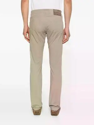 Jacob Cohen Logo-patch Trousers - Neutrals