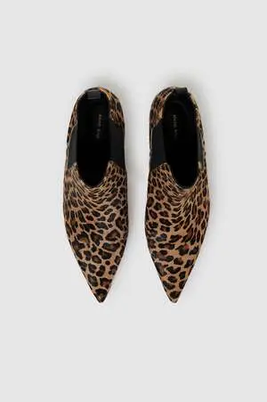 ANINE BING Stevie Calf Hair Boots - Leopard