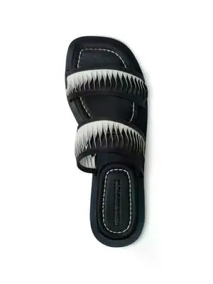 Bernardo Andorra Strap Sandals - Black