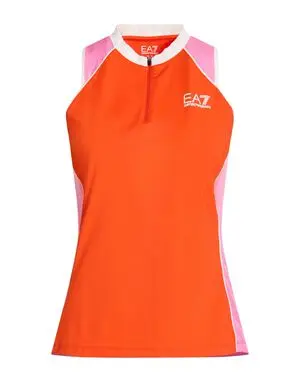 EA7 Sleeveless Sports Top - Orange
