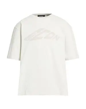 Dsquared2 Man T-shirt Light Grey Size Xl Cotton Grey