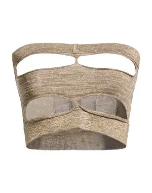 Rick Owens Knitted Metallic Tube Top