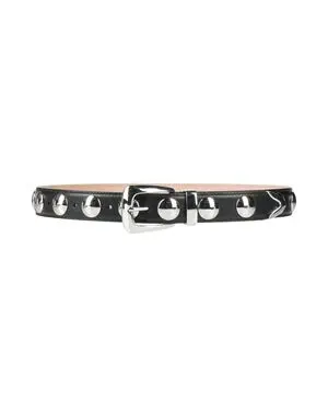 Khaite Leather Belt With Studs