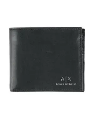 Armani Exchange Wallet Cow Leather - Black