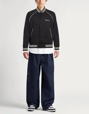LANEUS Varsity Jacket With Embroidered Logo