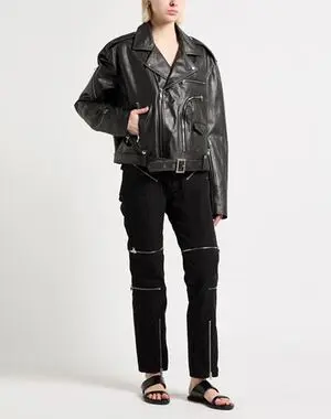 Rick Owens Calfskin Biker Jacket