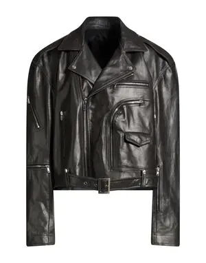 Rick Owens Calfskin Biker Jacket